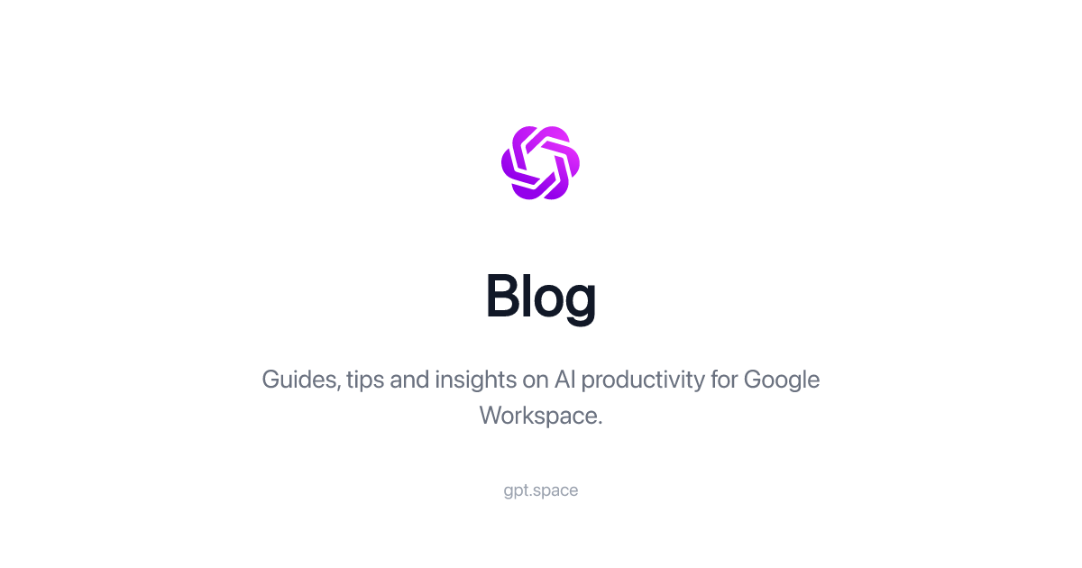 All Articles | GPT Workspace Blog